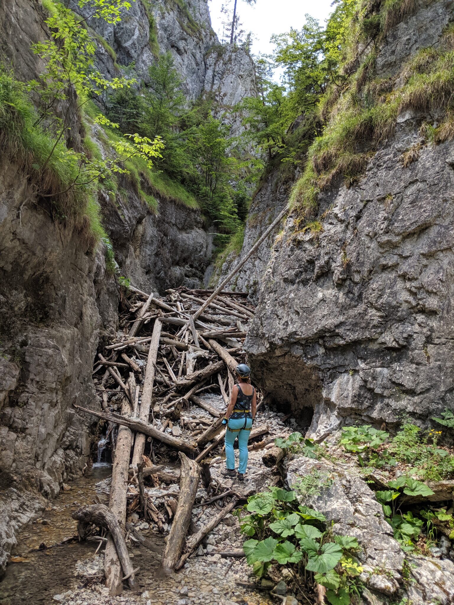 Via ferrata Kysel' - Słowacki Raj - wskazówki i opis szlaku TraveloveLove